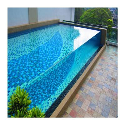 China Villa Garden Acrylic Swimming Pool with High Light Transmission and 1.20g/cm3 Density for sale