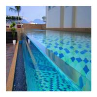 China Dry Constant Temperature Polymerization Acrylic Swimming Pool for Private Villa House for sale