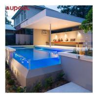 China Custom Lucite Acrylic Prefabricated Integrated Swimming Pool for Private Residence for sale