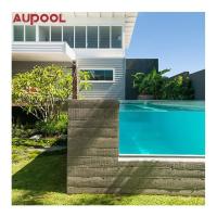 China Modern Private Inground Prefabricated Shipping Rectangular Fiberglass Swimming Pool for sale
