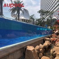 China Clear Acrylic Sheet Customizable Cast Acrylic Panel for Underwater Window Swimming Pool for sale