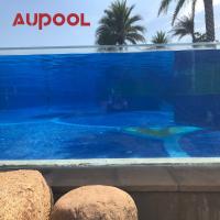 China Clear Acrylic Sheet Customizable Cast Acrylic Panel for Underwater Window Swimming Pool for sale