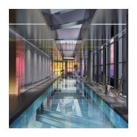 China Endless PMMA Plexi Glass Panel for Big Transparent Swimming Acrylic Pool 0.32 FT for sale