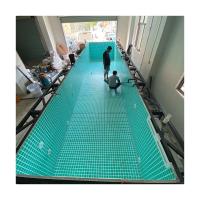 China Custom Made Outdoor Pool with Acrylic Sheet and Underwater Lighting in 20ft Container for sale