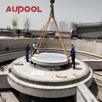 China Private Above Ground Swimming Pool with Transparent Window and Clear Acrylic Sheet for sale