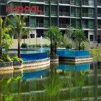 China Private Above Ground Swimming Pool with Transparent Window and Clear Acrylic Sheet for sale