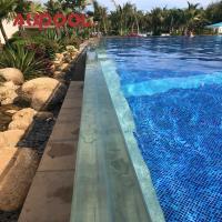 China Private Above Ground Swimming Pool with Transparent Window and Clear Acrylic Sheet for sale