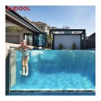 China Salt Chlorinator and Underwater Light Prefabricated Container for Steel Swimming Pool for sale