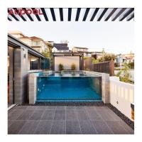 China Salt Chlorinator and Underwater Light Prefabricated Container for Steel Swimming Pool for sale