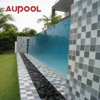 China Clear Acrylic Swimming Pool Glass Walls 100mm Thick Pool Plexiglass Sheets for sale