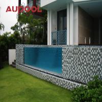 China Clear Acrylic Swimming Pool Glass Walls 100mm Thick Pool Plexiglass Sheets for sale
