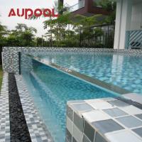 China Clear Acrylic Swimming Pool Glass Walls 100mm Thick Pool Plexiglass Sheets for sale