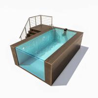 China AP-2000 Prefabricated Pool for Above Ground Swimming in 20Ft 40Ft Shipping Container for sale