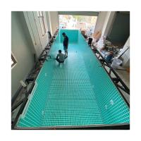 China Hotel Backyard Prefabricated Swimming Pool with Custom Design and 1.2g/cm3 Density for sale