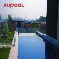 China Acrylic Pool Outdoor or Indoor Mini Waterfall Fiberglass Above Ground Swimming Pool for sale