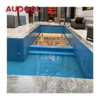 China Acrylic Free Samples Express Cost on Customer for Fiberglass Polyester Inground Pool for sale