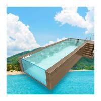 China Density 1.2g/cm3 Swimming Pool Prefabricated for Villa and Beach House Garden House for sale