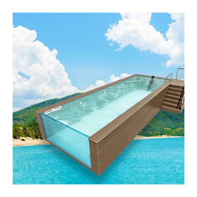 China Density 1.2g/cm3 Swimming Pool Prefabricated for Villa and Beach House Garden House for sale