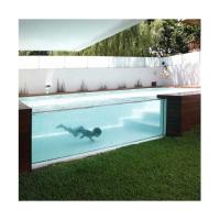 China Easy to Install Prefab Swimming Pool 30 Years Non-Yellowing Luxury Flat Pack Backyard for sale