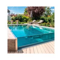 China Technology Dry Thermostatic Polymerization Acrylic Swimming Pool Glass Piscines Panel for sale