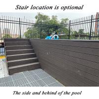 China Family Swimming Pool Prefab Acrylic Panel Above Ground Pool with Endless Training Machine for sale