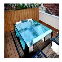 China Acrylic-100% Lucite PMMA Imported Swimming Pool Skimmer for Clear Transparent Design for sale