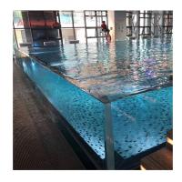 China 50mm Thick Clear Acrylic Glass Panels for Swimming Pool Transparent and Long-Lasting for sale