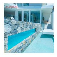 China 50mm Thick Clear Acrylic Glass Panels for Swimming Pool Transparent and Long-Lasting for sale
