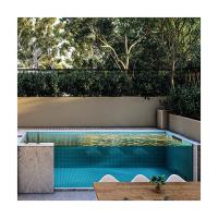 China Enjoy Family Sports with Easy Prefab Swimming Pool and 100MM Acrylic Window Thickness for sale