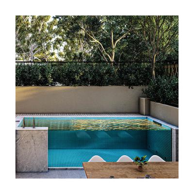 China Enjoy Family Sports with Easy Prefab Swimming Pool and 100MM Acrylic Window Thickness for sale