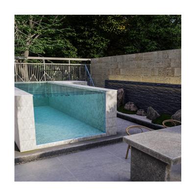 China Easy Installation Acrylic Plexiglass Prefab Swimming Pool with Quick Assembly Advantage for sale