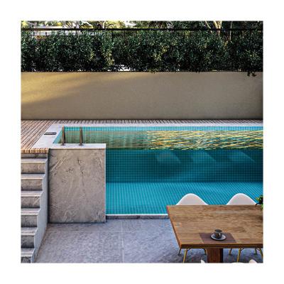 China AUPOOL Prefab Swimming Pool Acrylic Panel Window and Counter Current with Fliter Pump for sale