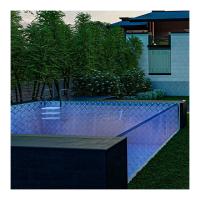 China Hotel Prefab Swimming Pool with Fliter Pump and Accessories Outdoor Above Ground for sale