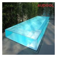 China Outdoor Clear Fiberglass Acrylic Swimming Pool Small Backyard Inground Panels Sheet for sale
