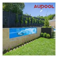 China UV-Protection Safety Cast Thick Large Endless Glass Acrylic Panels For Pool Enclosure for sale