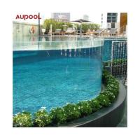 China High Surface Hardness Acrylic Outside Swimming Pool with Super Thick Perspex Glass for sale