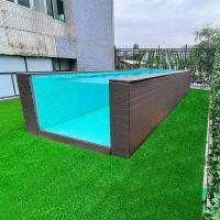 China 2500KGS Net Weight Clear Swim Spa Pool for Outdoor Aquatic Training and Relaxation for sale
