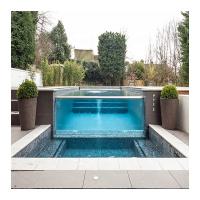 China Acrylic Villa Pool 6ft Deep Balboa Controlled Rectangular Above Ground Swim Pool for sale
