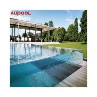 China High Light Transmission Rectangle Acrylic Glass Swimming Pool for Underground Hotels for sale