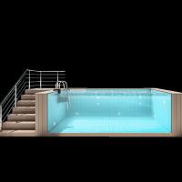 China Transform Your Rise Interior into a Swimming Destination with Aupool Above Ground Pool for sale