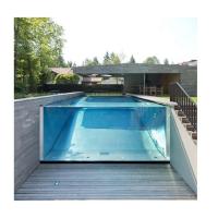 China High Surface Hardness Custom Cast Clear Acrylic Perspex Moulding for Pool Plate Board for sale