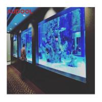 China Cast Acrylic Panel Style 8M Long In-Ground Pool Large Portable Endless Swimming Pool for sale