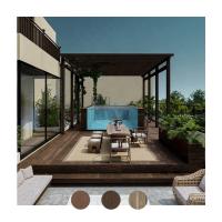 China Transparent Custom Glass Wall Prefab Swimming Pool for Backyard Modular Pool Builders for sale