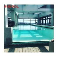 China Family Swimming Season 12m Outdoor Acrylic Fiberglass Plunge FRP Inground Swimming Tub for sale