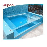China AUPOOL CE Approved Large Outdoor PMMA Acrylic Swimming Pool with Air Pump Accessories for sale
