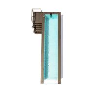 China 20Ft Portable Prefab Container Family Pool with Lucite Acrylic and Density 1.2g/cm3 for sale