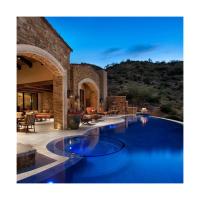 China Villa Pool AUPOOL Spa Plexiglass Sheets for Clear Acrylic Swimming Pool Glass Walls for sale