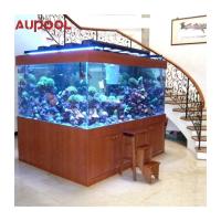 China AUPOOL Clear Acrylic Pool Glass Sheets for Transparent Acrylic Swimming Pool Walls for sale