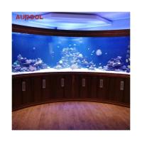 China Clear Acrylic Swimming Pool for High Light Transmission 92.5% and 30-950mm Thickness for sale