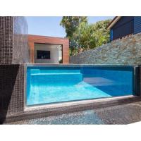 China Outdoor Above Ground Swimming Pool with High Light Transmission and Customization for sale
